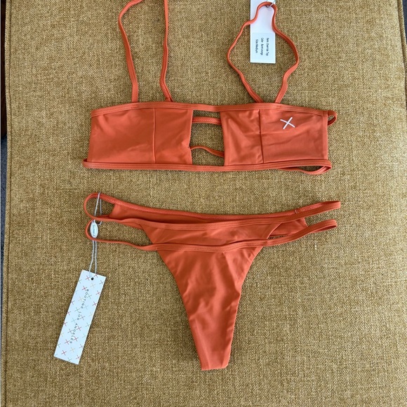 Boutine LA | Swim | Boutine La Burnt Orange Bikini Set | Poshmark